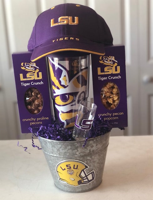 LSU Bucket for Him!!! – Nancy's Corner Gift Baskets